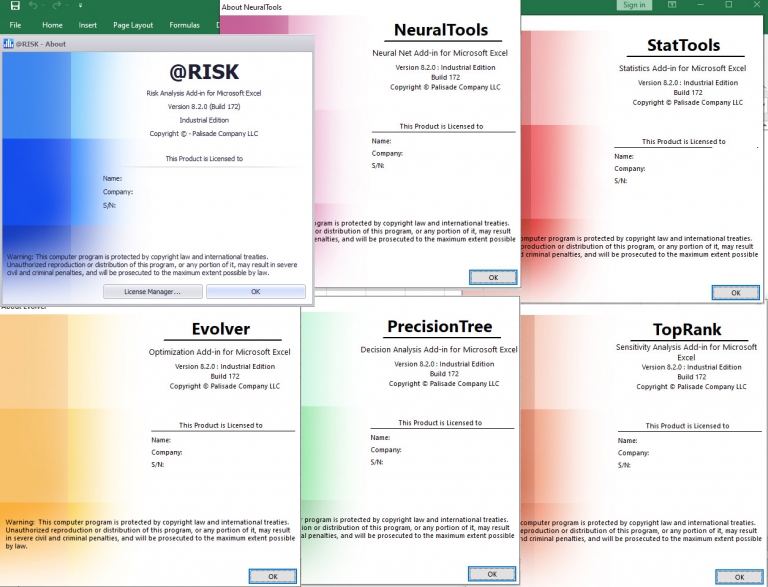Download Palisade Decision Tools Suite 8.12 (December 2025 Update)