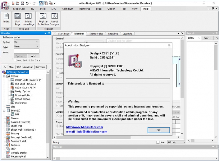 Download midas Design+ 2026 v1.1 (April 2026 Update)
