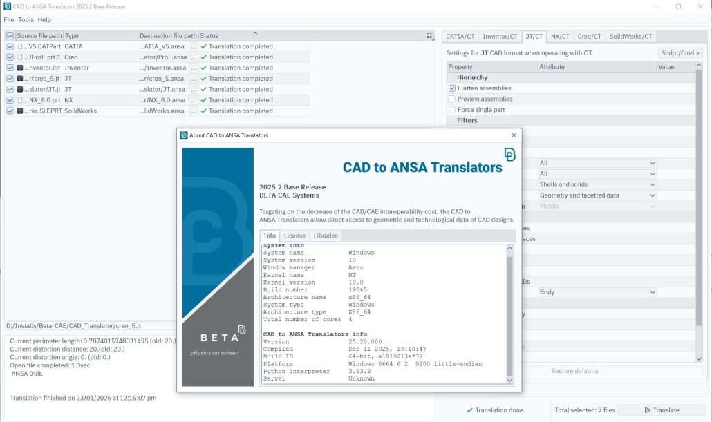 Download BETA CAE Systems Suite 2026 v25.1.4 (June 2026 Update)