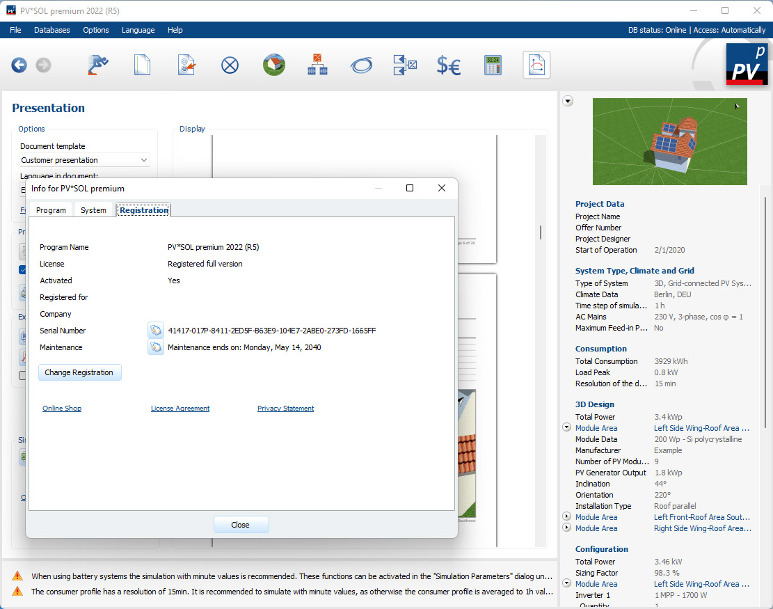 Download Valentin PV*SOL premium 2024 (September 2025 Update)