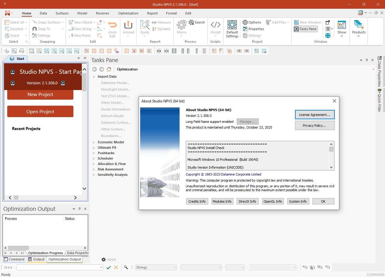 Download Datamine Studio NPVS 3.0.373 (January 2026 Update)